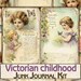 Victorian Children Journal Pages,printable Childhood Junk Journal Kit ...