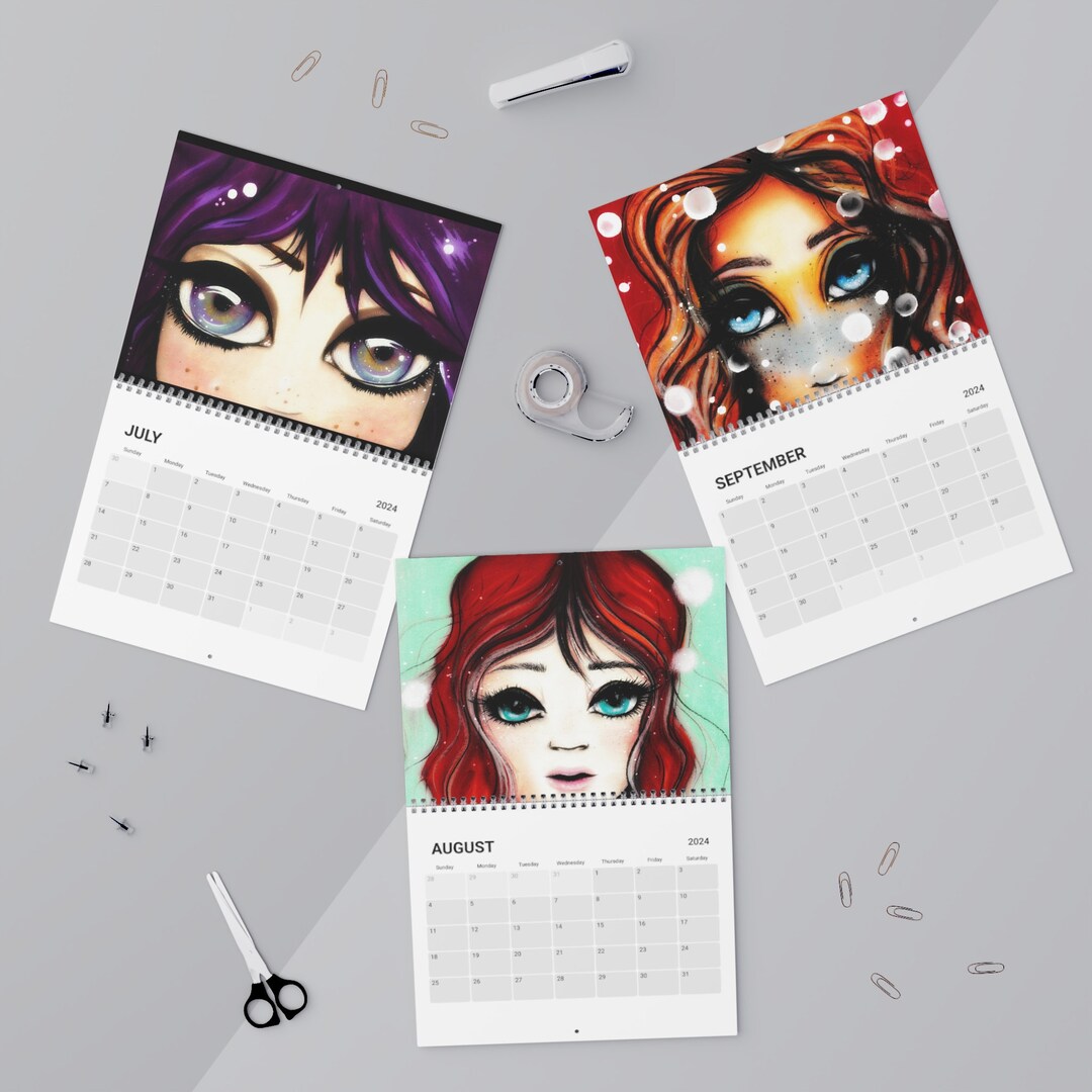 Personalized Calendar 2024 Add an Artistic Touch to Your Year Hang It ...