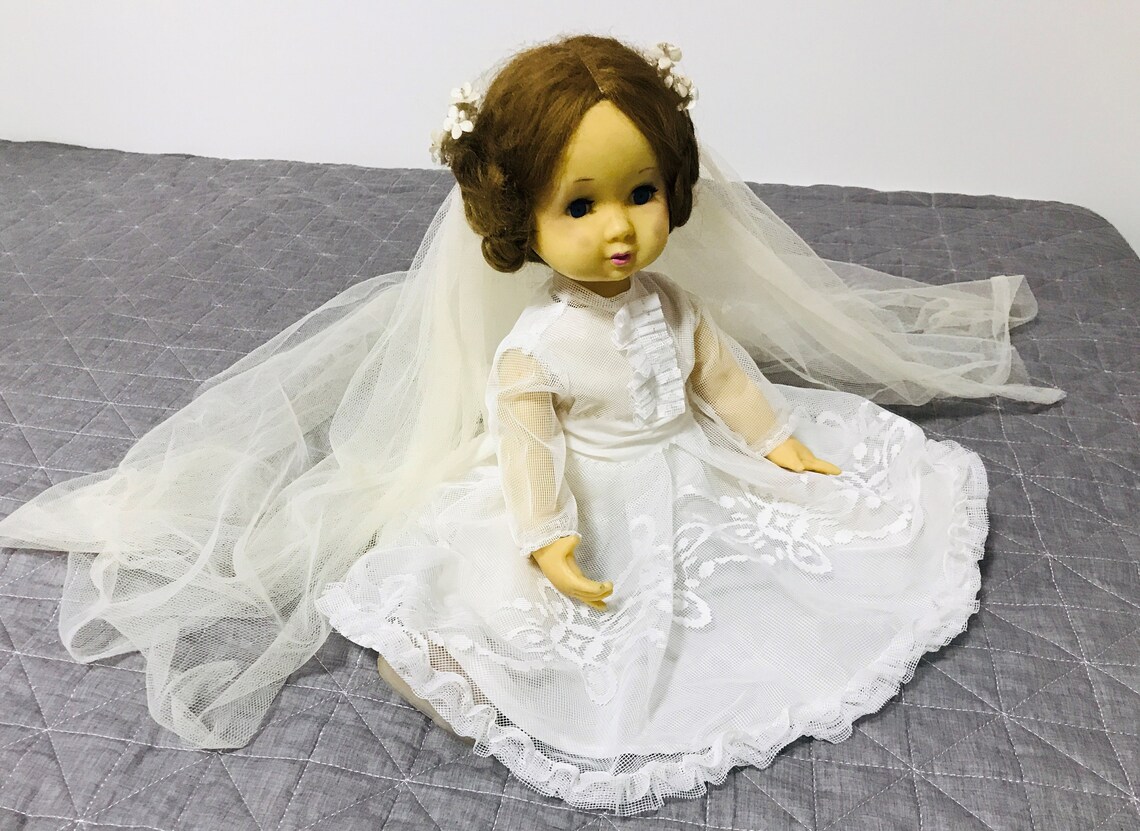 Vintage Doll Bride Antique Doll Bride Beautiful Doll Bride - Etsy