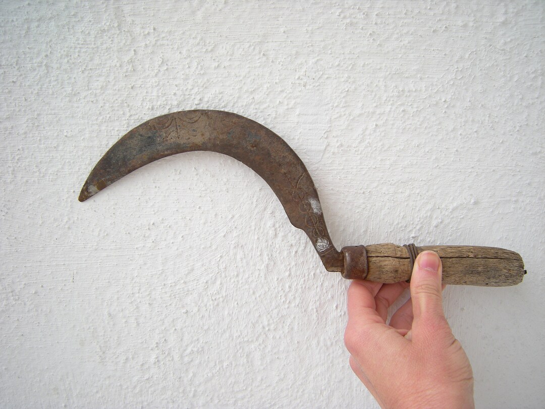 Antique Sickle Primitive Sickle Vintage Sickle Old - Etsy