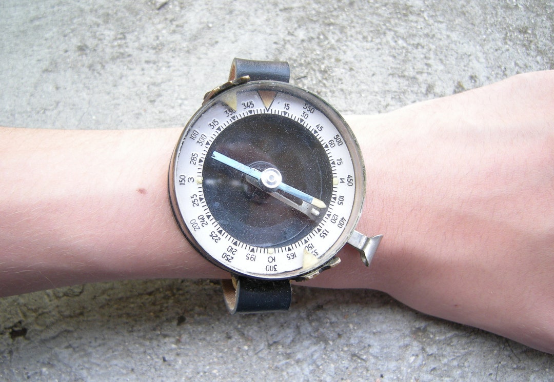Vintage Compass, Original Military Compass, Wrist Compass, Old Compass ...