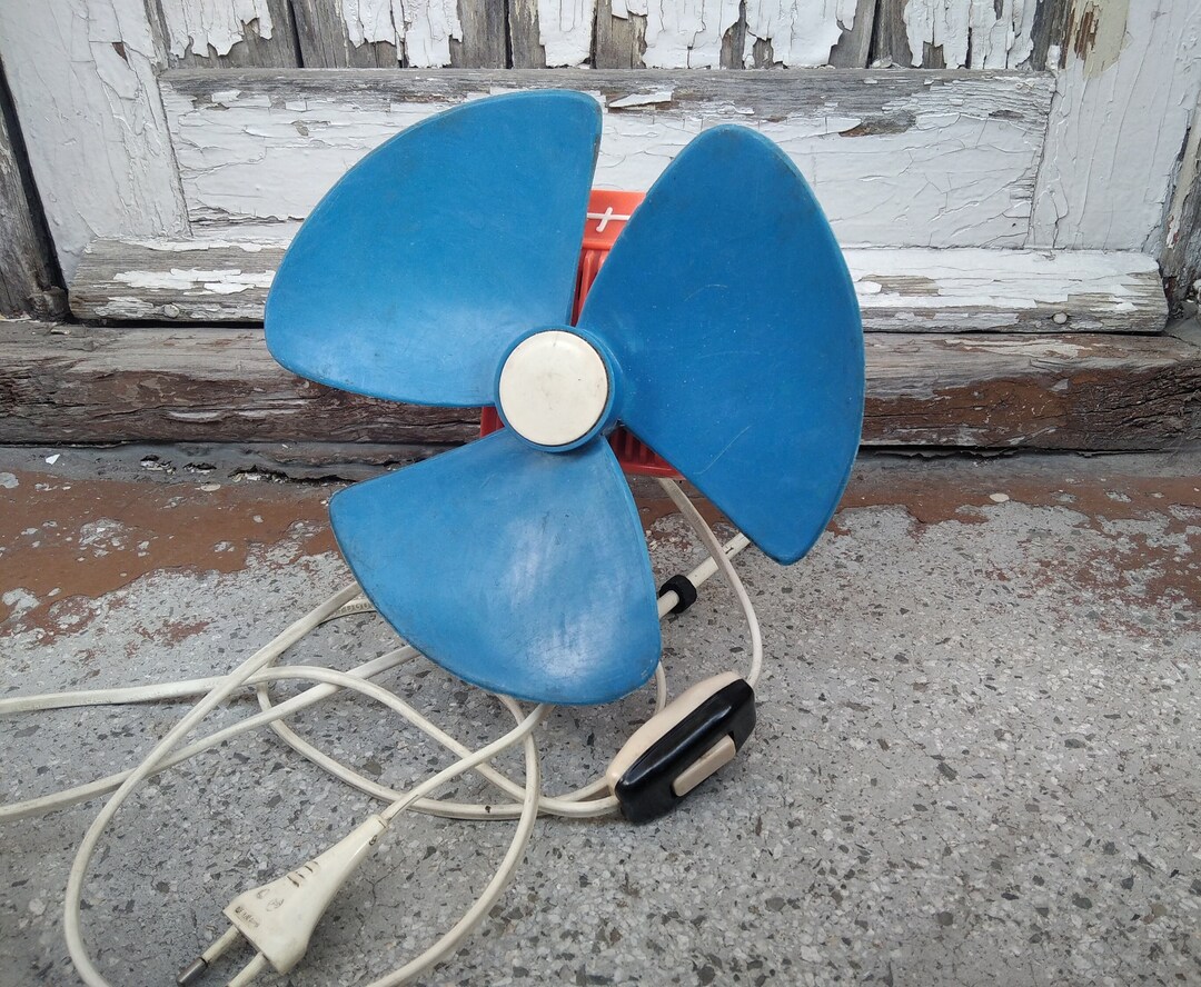 Vintage Electric Fan, Retro Electric Fan, Vintage Ventilator, Desktop ...