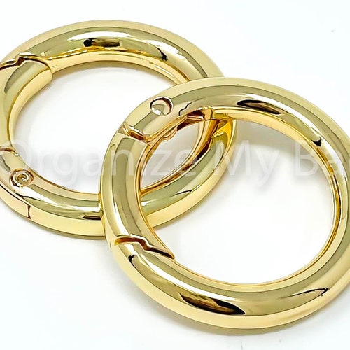 Gold O Ring Clip for Your Bags - Etsy