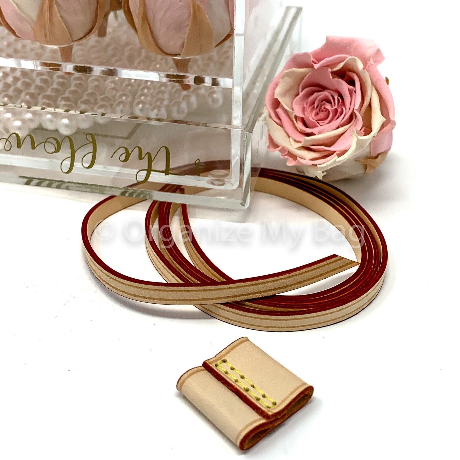 Vachetta Leather Drawstring Lace and Slide Keeper for Your Backpacks ...