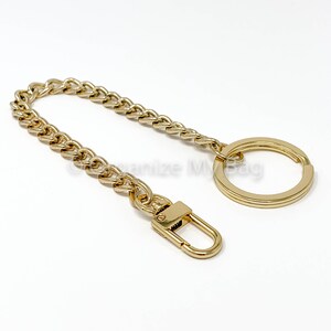 Keyring Bag Charm - Gold or Silver - for Your Backpack and Bags! - Etsy