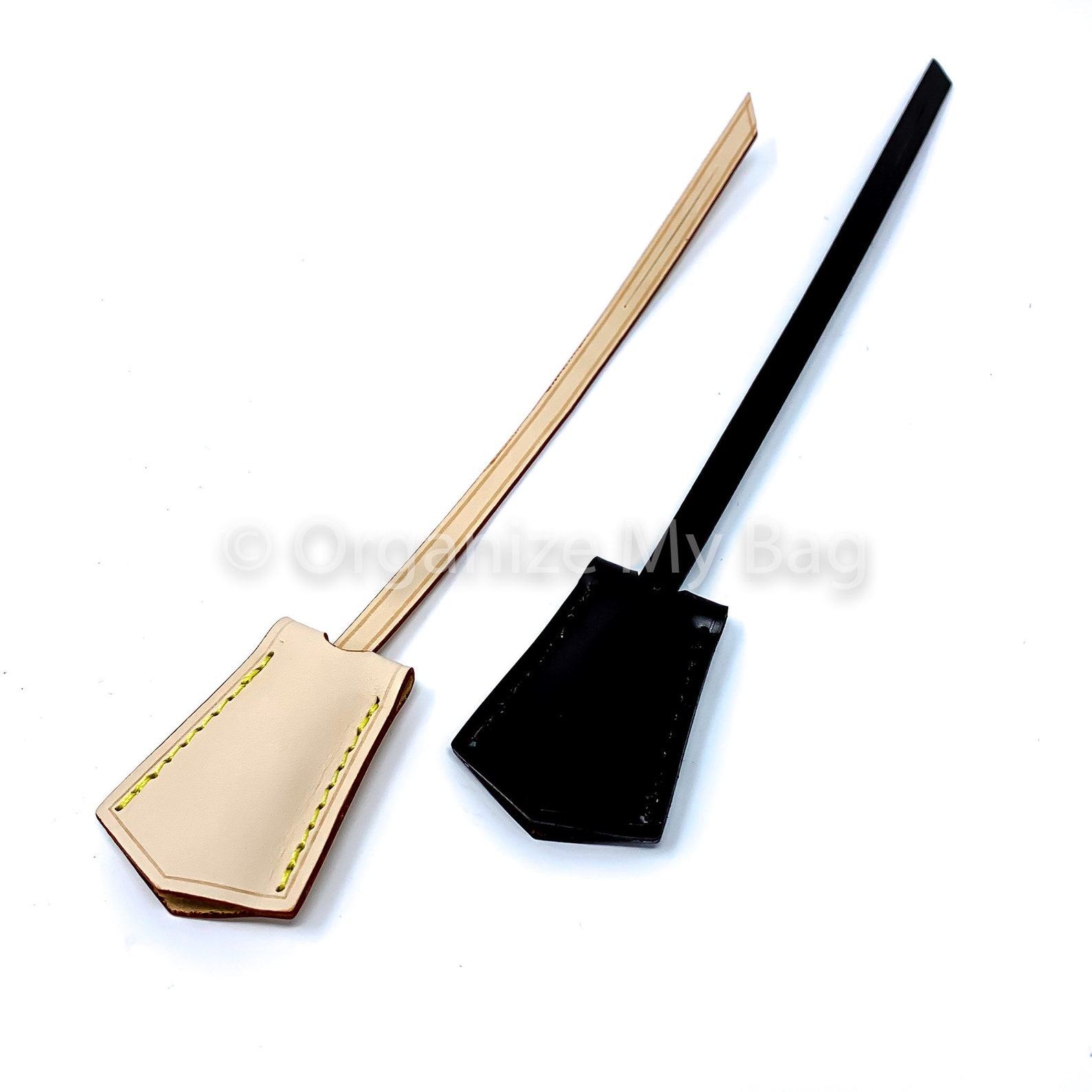 Vachetta Leather and Brown - Key Bell Clochette - Hot Stamp Available ...