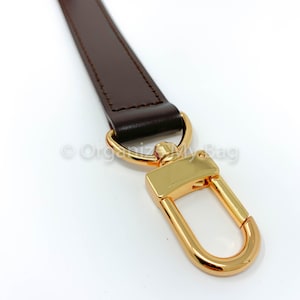 Dark Brown Leather Adjustable Strap (25mm) - Hot Stamp Available to Add ...
