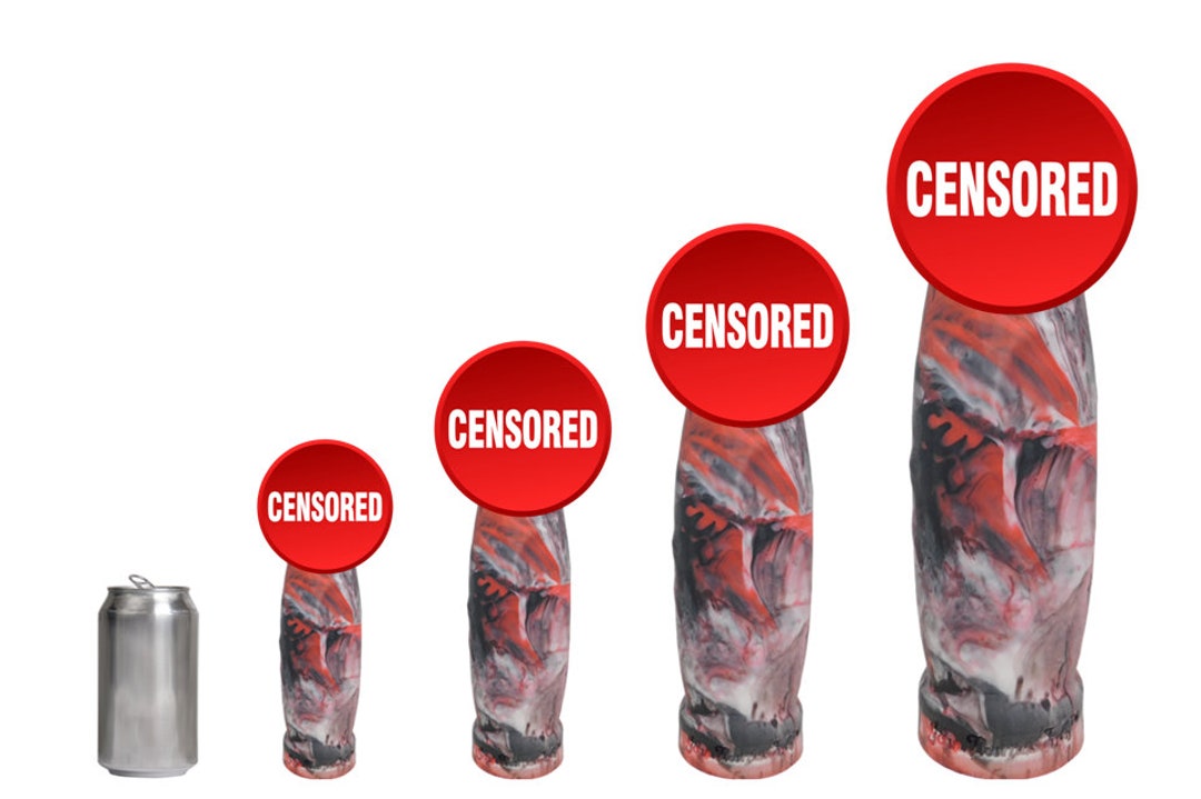 Gode John Thomas® THE BUFFALO en silicone platine - Etsy Canada