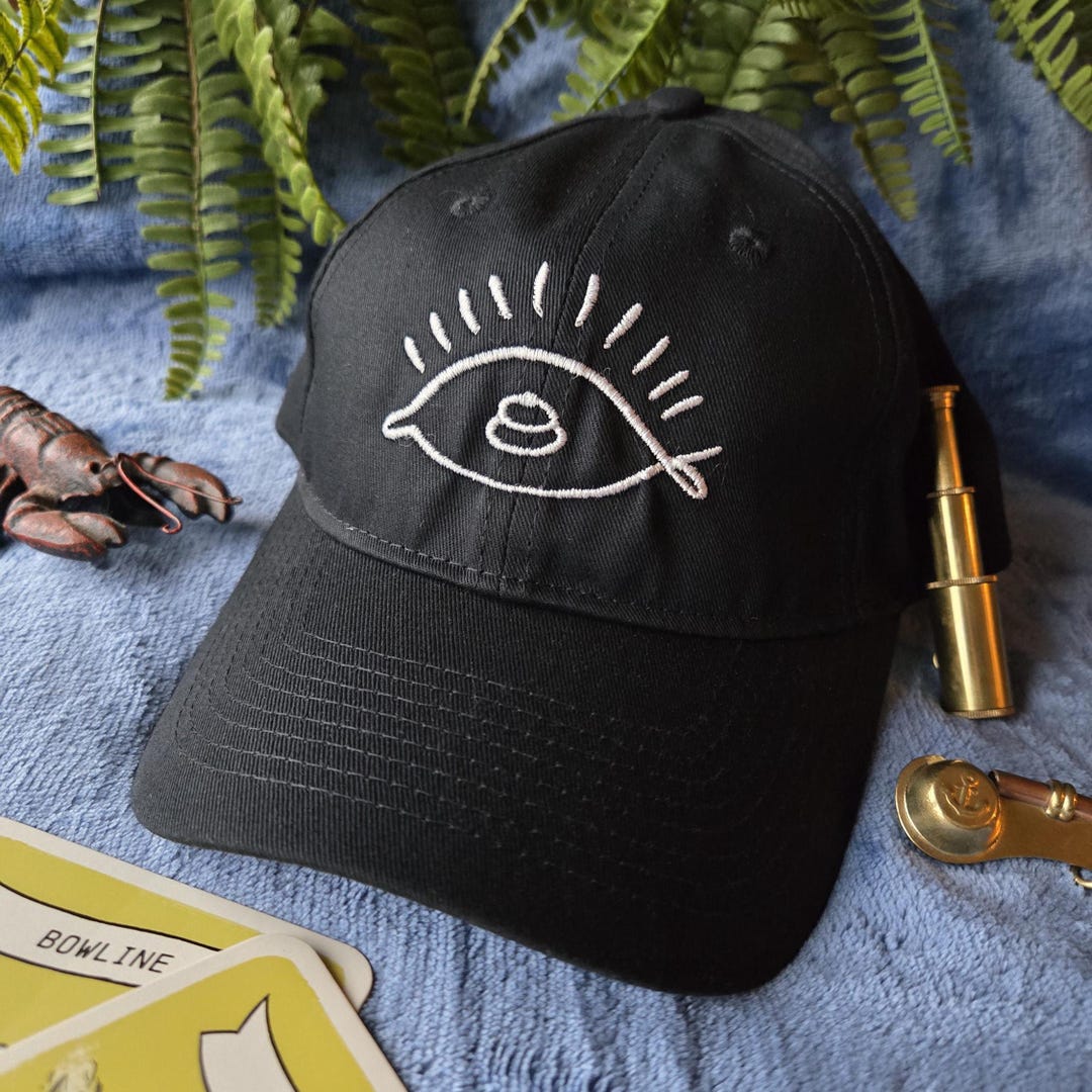 Peglar Eye Embroidered Hat - the Terror - Franklin Expedition - Etsy