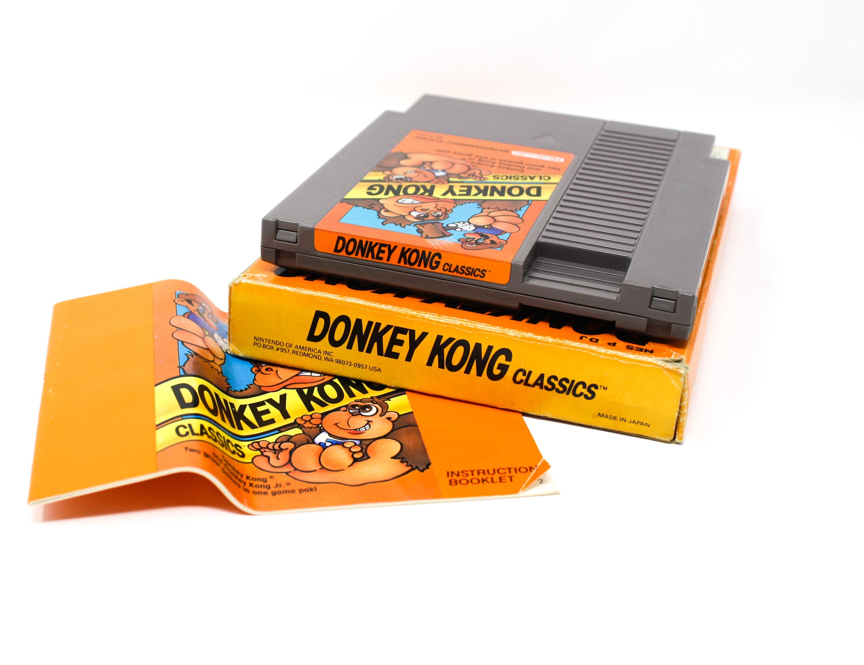 Donkey Kong Classics in Original Box for Nintendo NES, Original Game ...