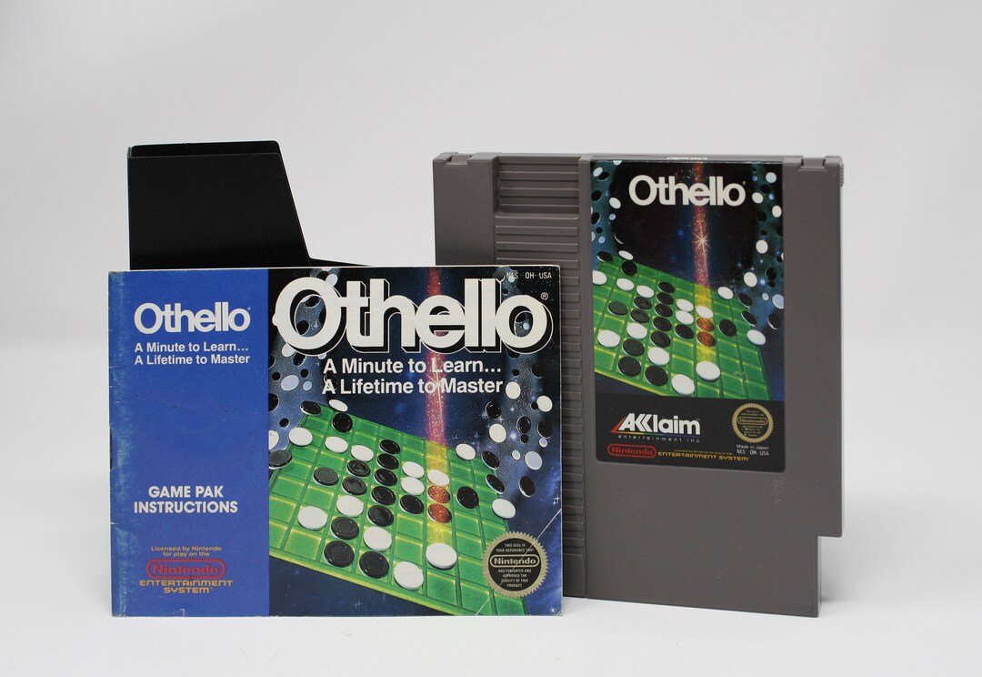 Othello for Nintendo NES Original Game Not a Reproduction - Etsy