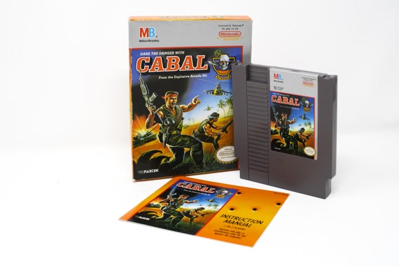 Cabal Dare the Danger in Original Box for Nintendo NES | Etsy