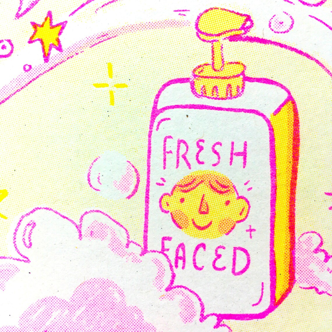 Rise & Shine - A3 Riso Print - Etsy