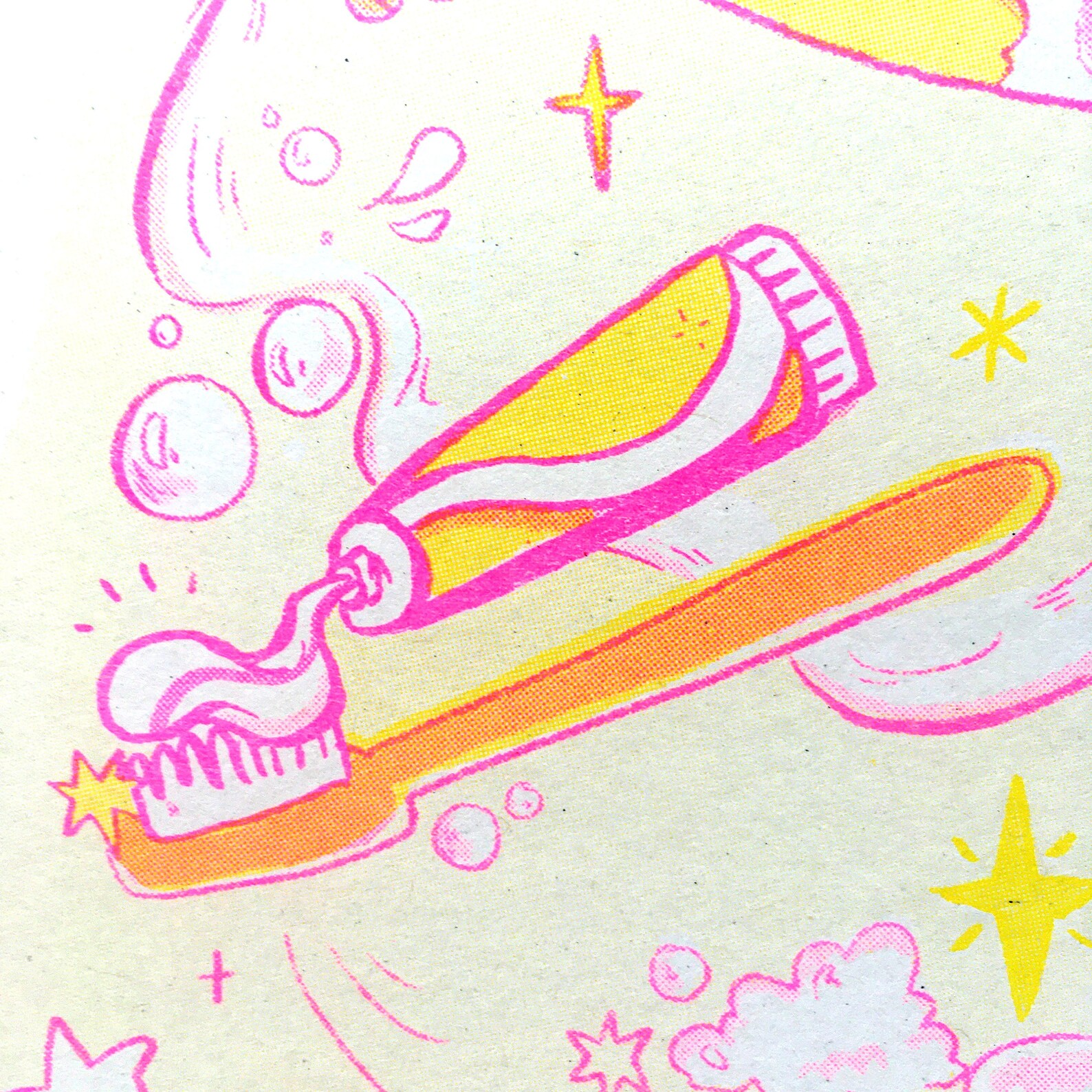 Rise & Shine - A3 Riso Print - Etsy