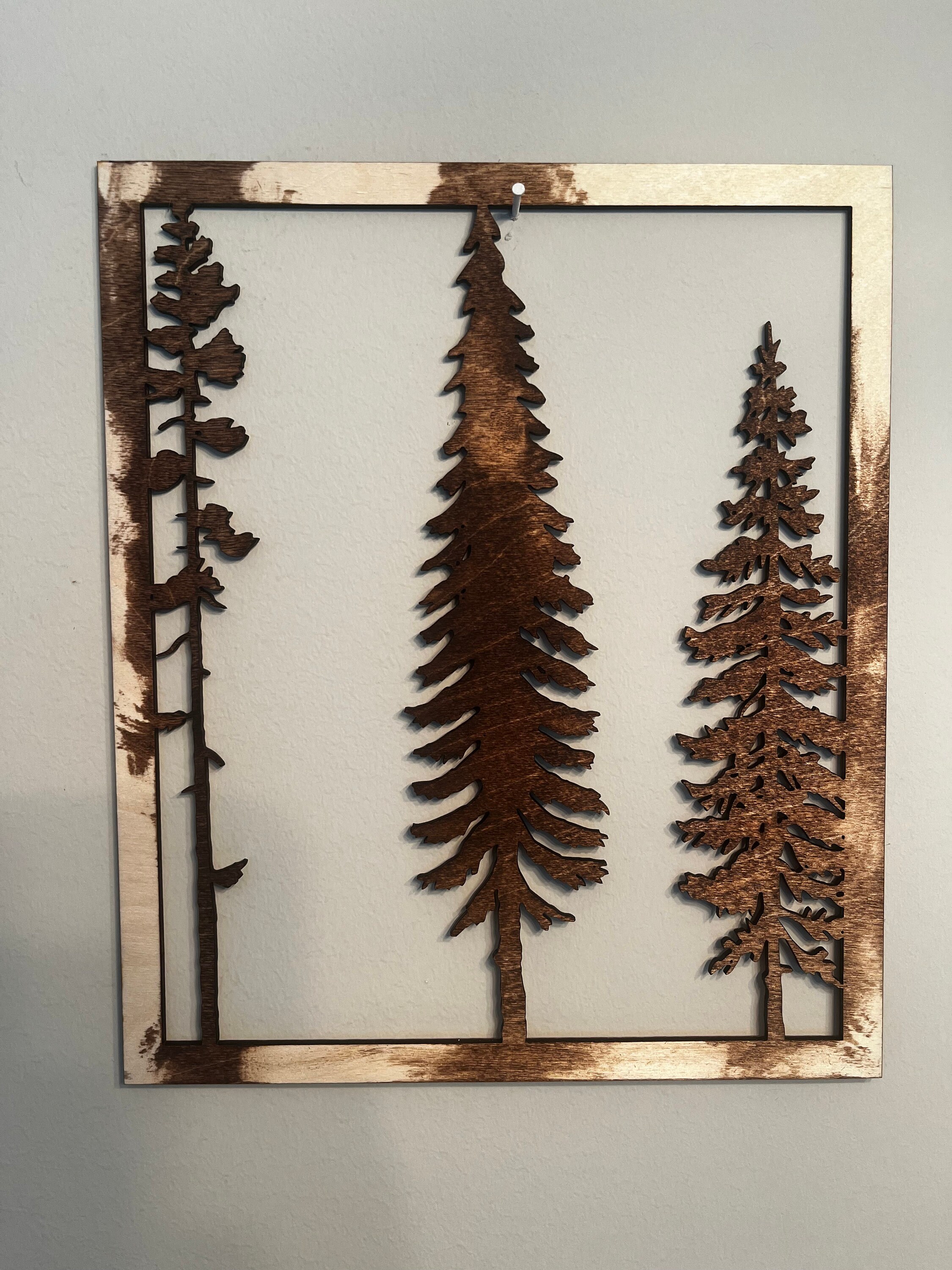 Layered Forest Design Laser Cut File. 4 Layers, Two Designs (deer ...