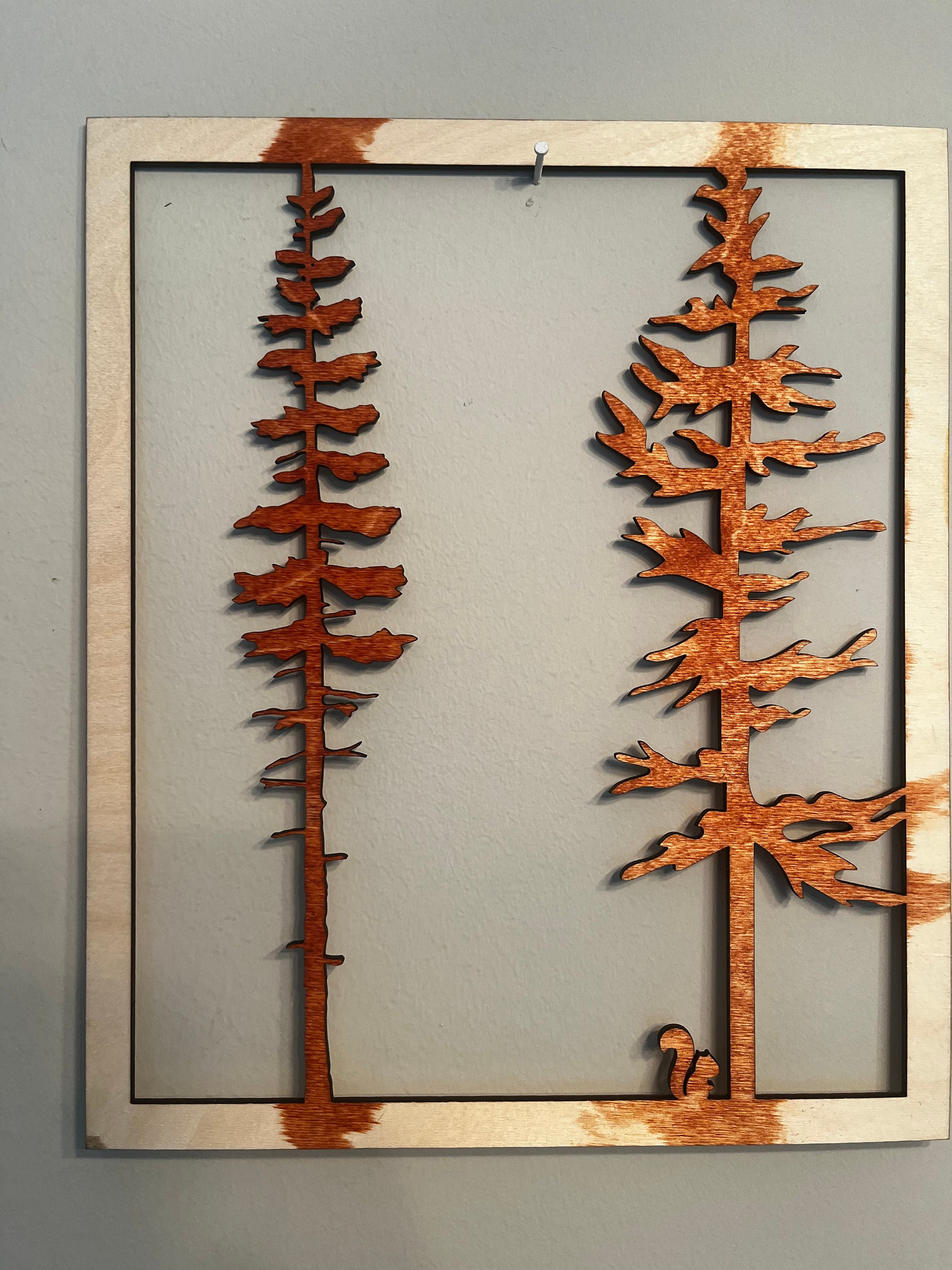 Layered Forest Design Laser Cut File. 4 Layers, Two Designs (deer ...