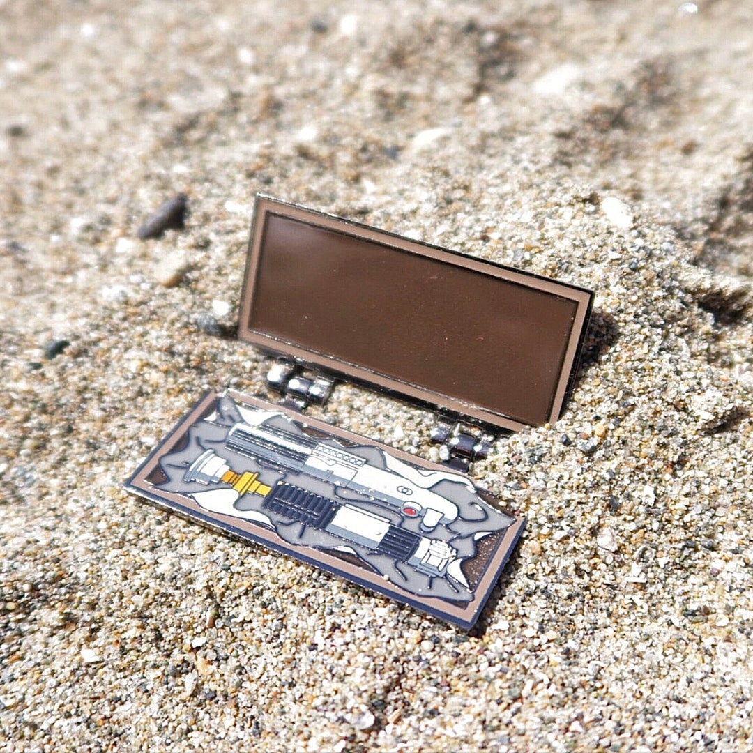 Desert Burial LE 50 Hinged Hard Enamel Pin - Etsy