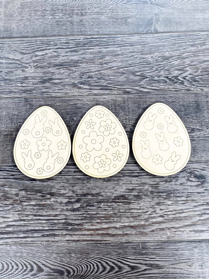 Personalized Easter Egg SVG Bundle, Glowforge File, Laser Cut SVG File ...