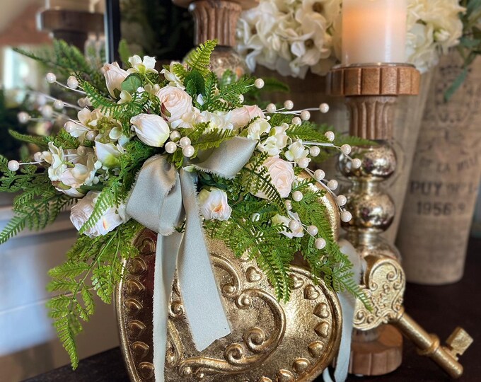 Heart Decor, Heart Lock and Key, Wedding Decor, Wedding Florals ...