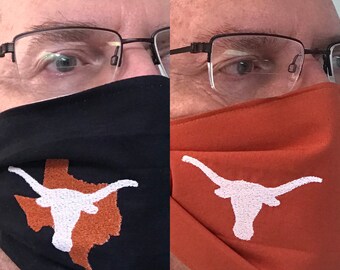 University of Texas Face Mask - Etsy