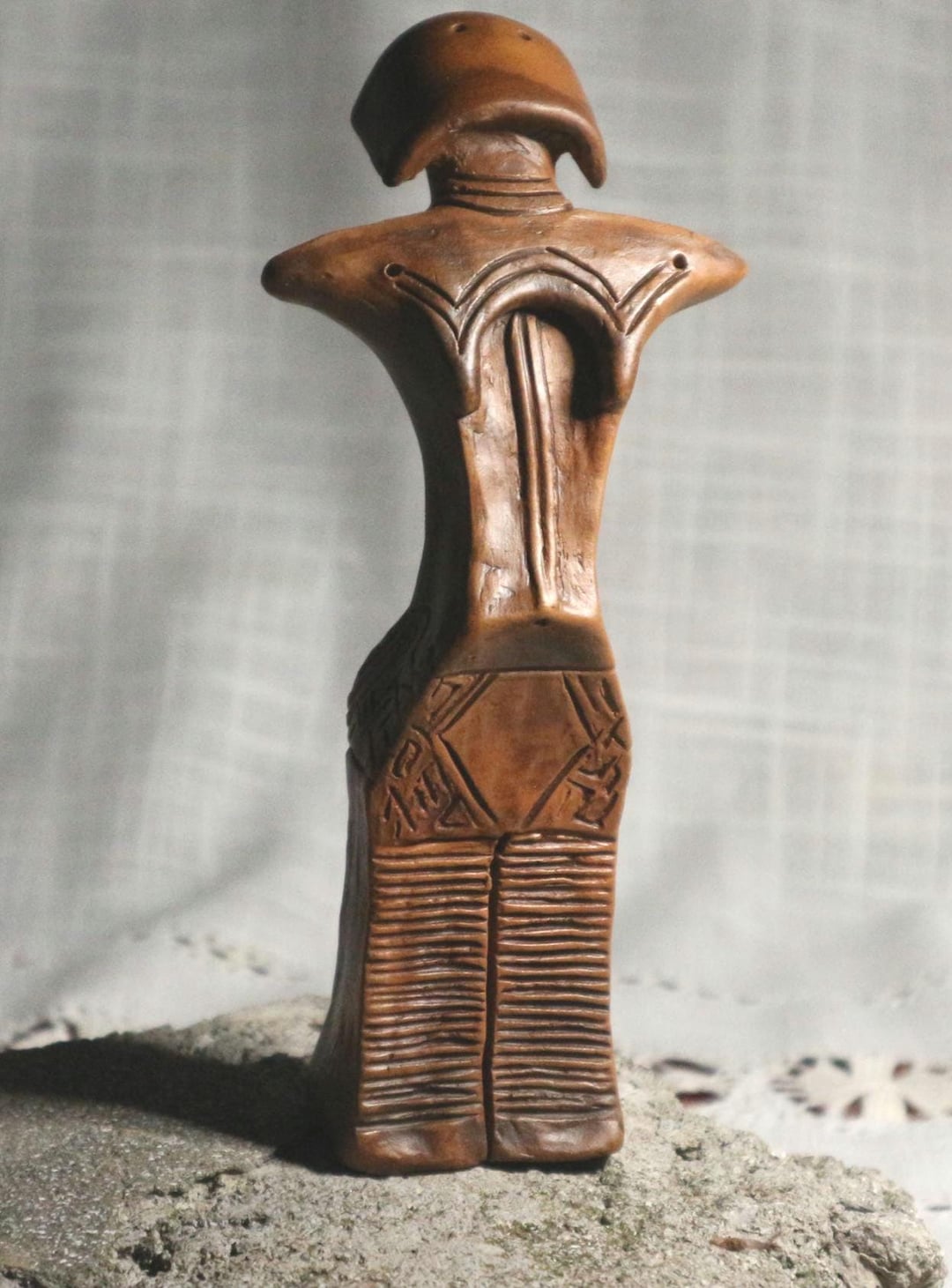 Dogu Figurine, Ceramic Jomon Japanese, Ancient Ceramic Figurine, Dogu ...