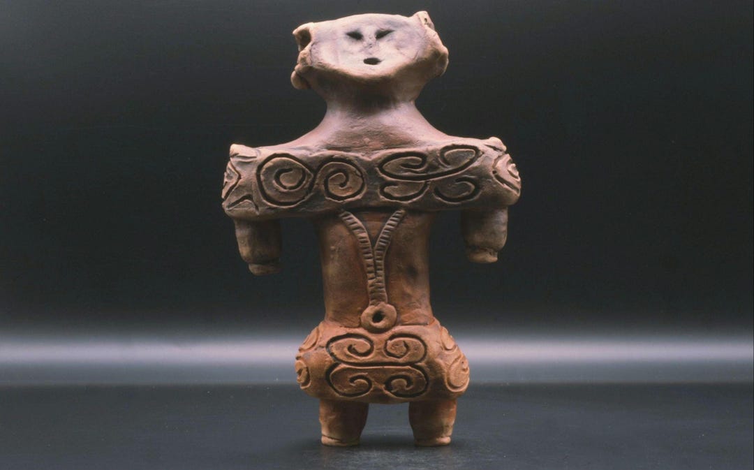 Dogu, Ceramic Jomon, Dogu Ancient Figurine, Ancient Ceramic Figurine ...