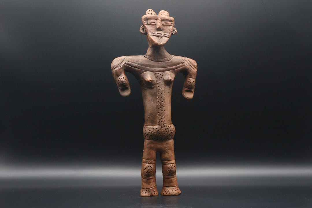 Handmade Ceramic Dogu Figurine: Jomon Japan Replica - Etsy