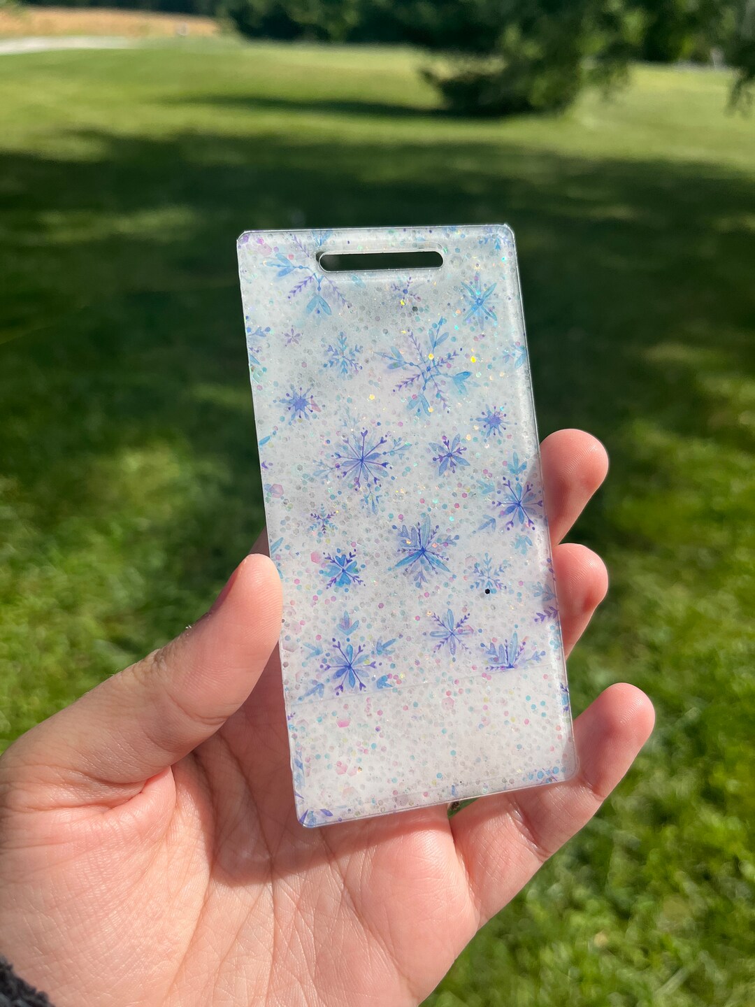 Snowflake Badge Buddy Snow Winter Badge Buddy Christmas Festive Badge ...