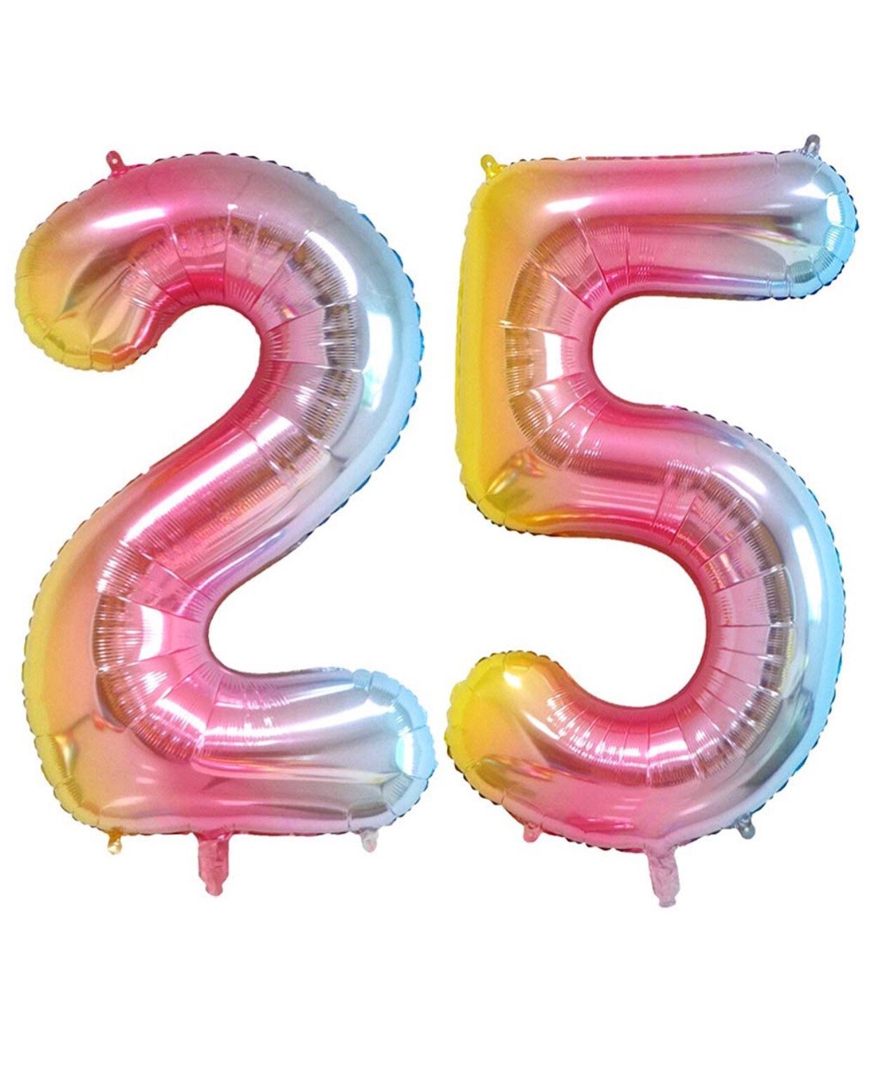 32 Number 25 Balloons Gradient Giant Balloon Birthday | Etsy