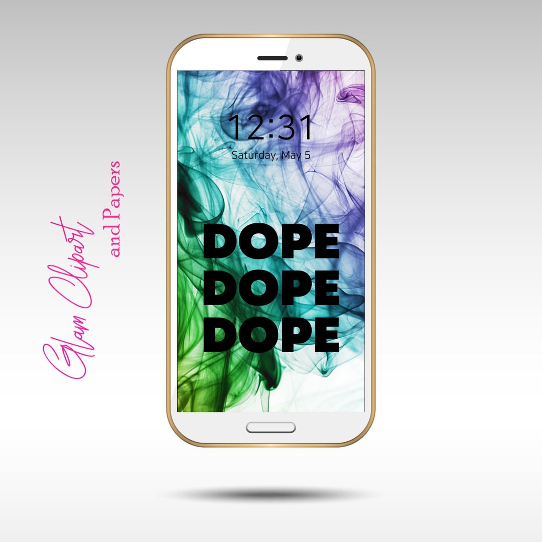 Dope Phone Screensaver Trendy Lock Screen Wallpaper Home Screen - Etsy