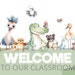 Digital Prints: Classroom Poster (aussie Animals) Set of 8 - Welcome ...
