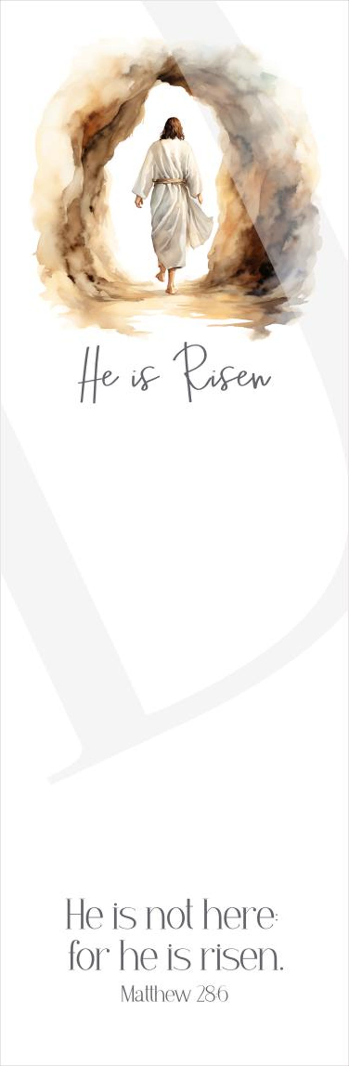 Digital Print: He is Risen, Savior Easter Art Religious Christian (LDS ...