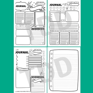 Digital Print: Children Youth Coloring Mindfulness Journal 18 Pages ...