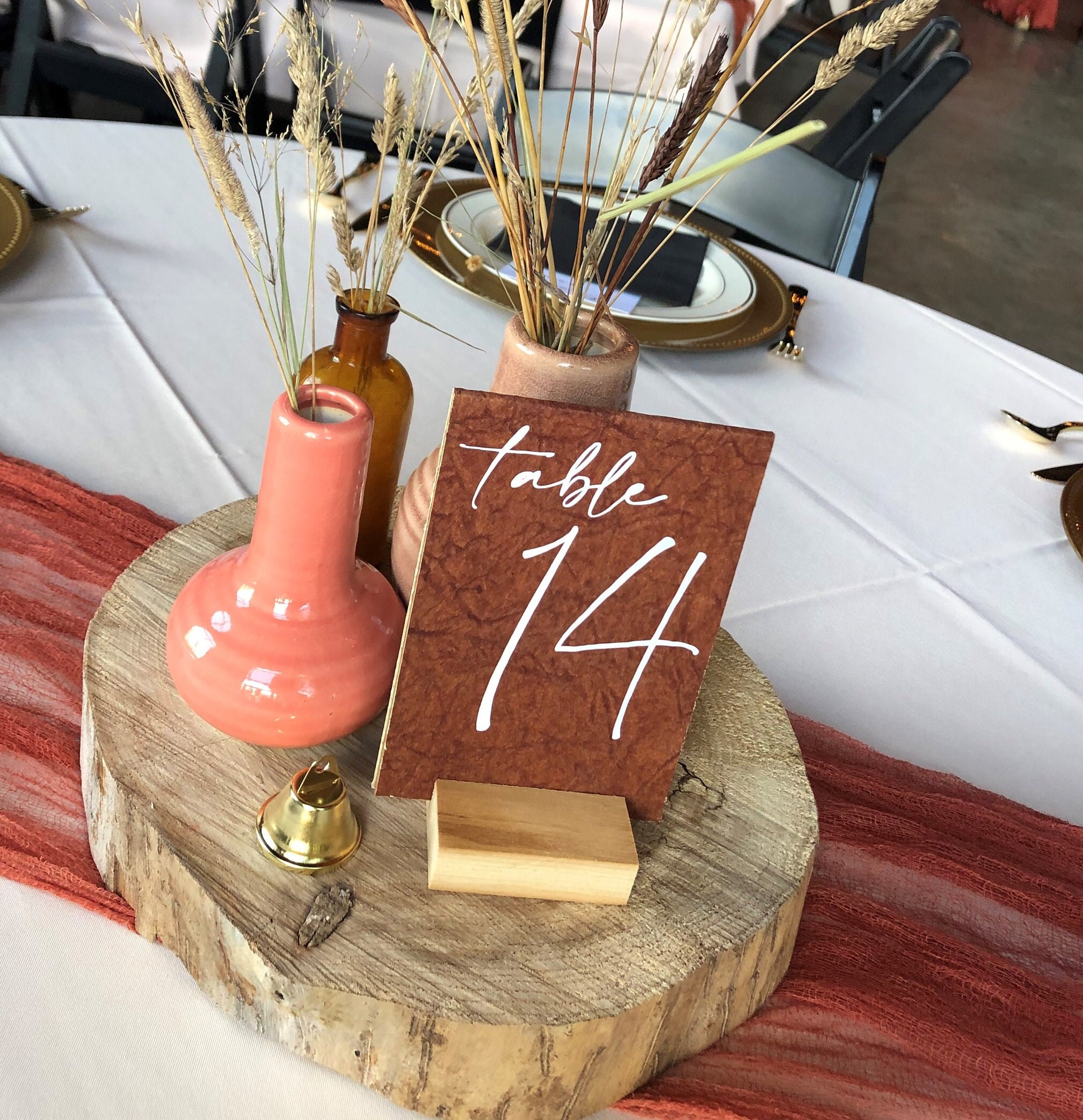Table Numbers, Boho Wedding Decor, Terra Cotta Decor - Etsy