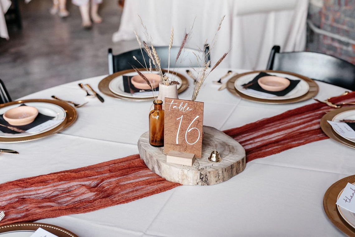 Table Numbers, Boho Wedding Decor, Terra Cotta Decor - Etsy