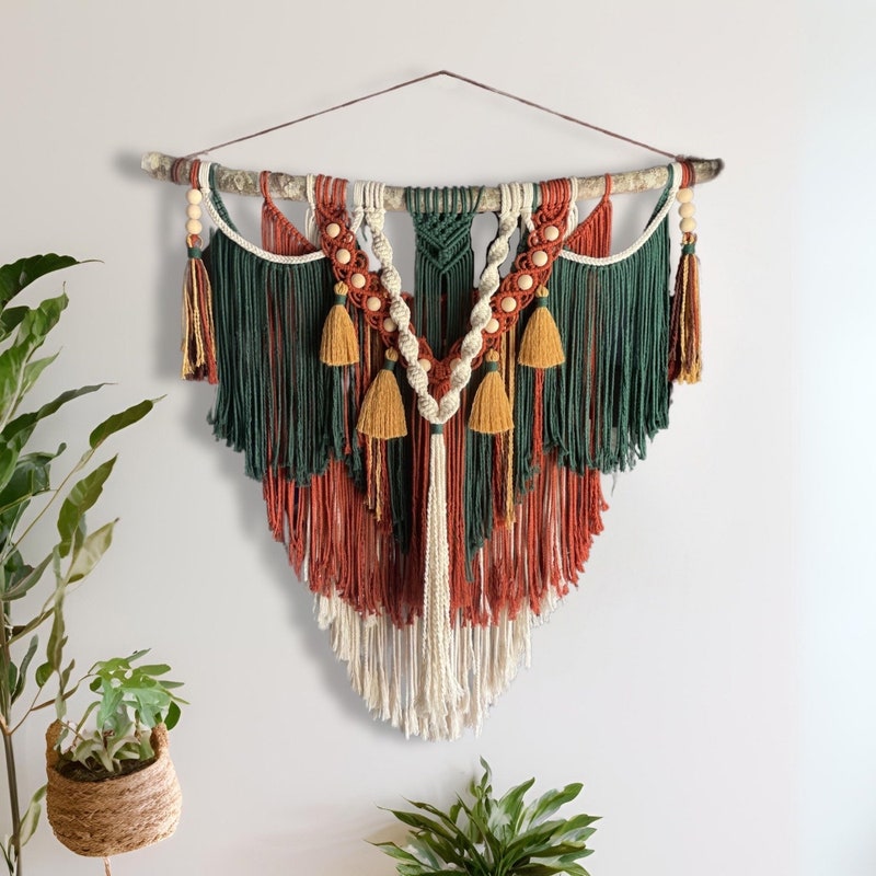 Large Macrame Wall Hanging - Etsy