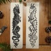 Linocut Banner Original Bat _ Limited Edition - Etsy