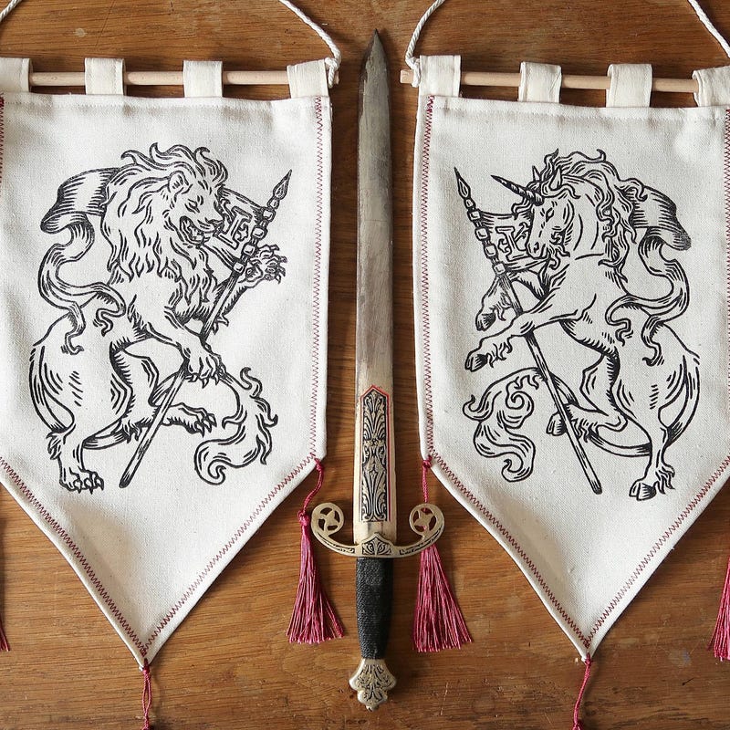 Medieval Banner - Etsy