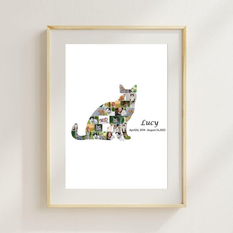 Cat Collage - Etsy