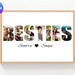 Personalized Besties Photo Collage – Custom Canva Template (digital ...