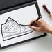 Sneakers Colouring Pages for Kids and Adults | Fun & Creative Designs ...
