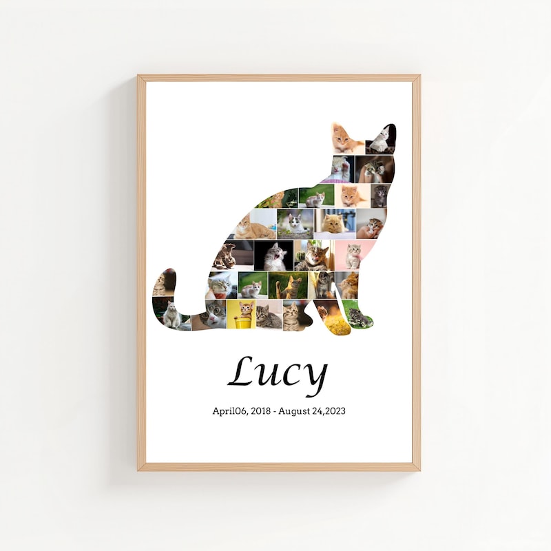 Cat Collage Photo Frames - Etsy