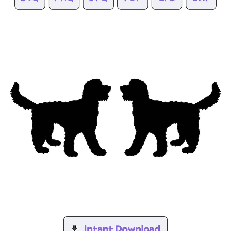 Goldendoodle Svg - Etsy