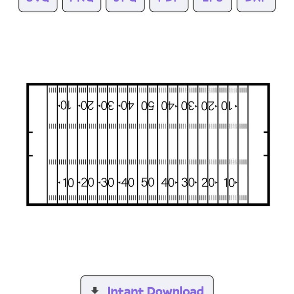 Football Field Art - Etsy