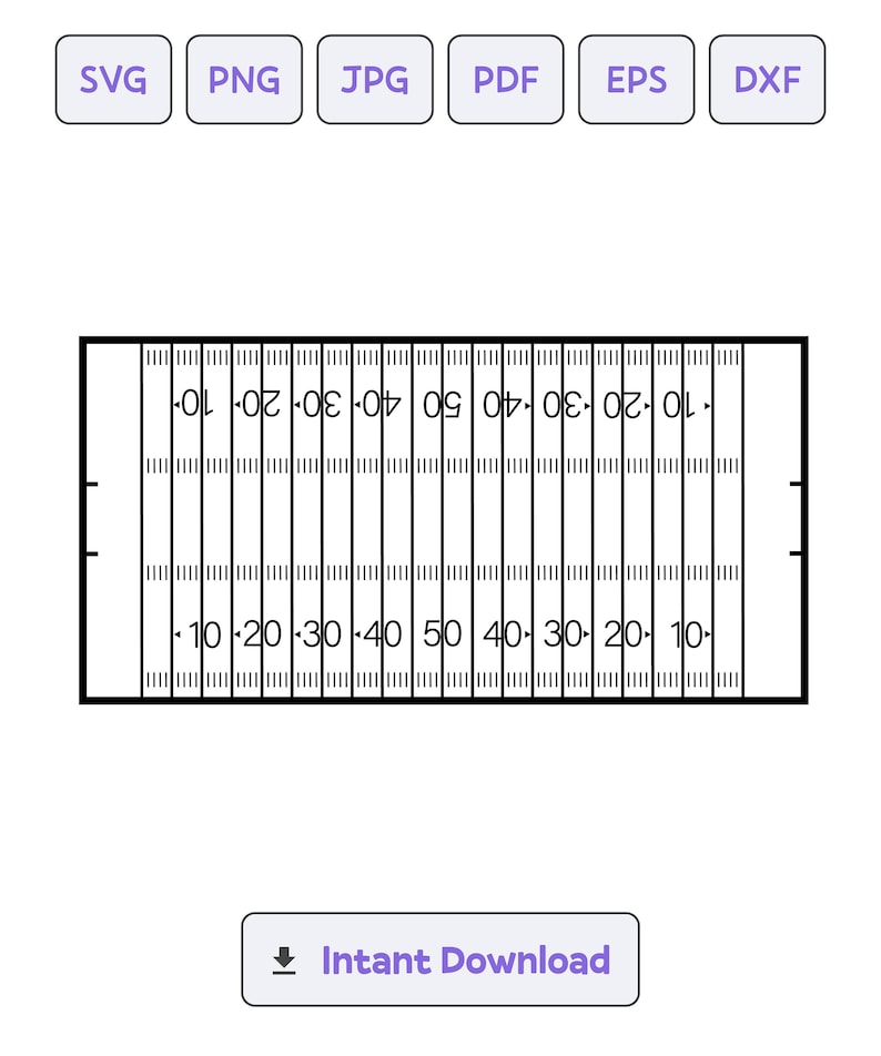 Football Field SVG, Football Field SVG File,football Field Clipart ...