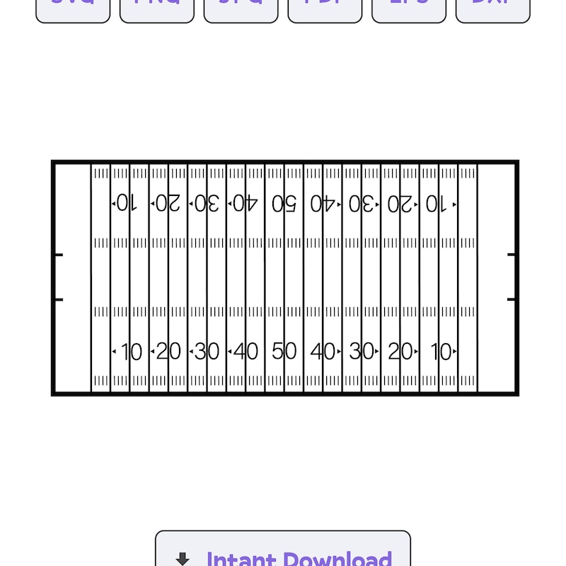 Football Field Art - Etsy