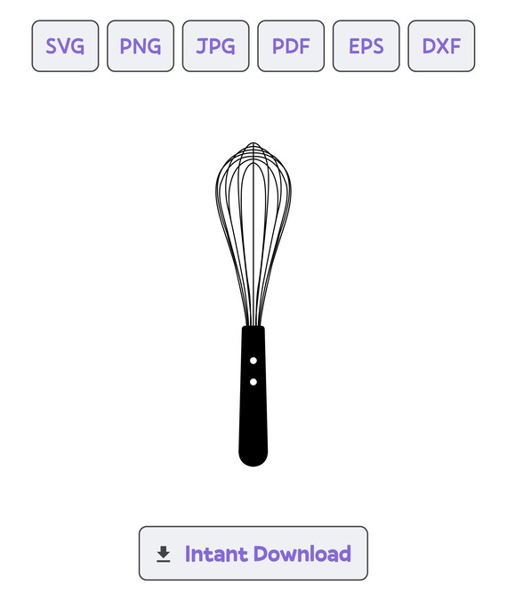 Whisk SVG Whisk SVG File Whisk Clipart Whisk Files for - Etsy