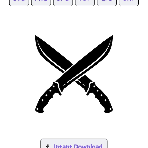Machete Dxf - Etsy