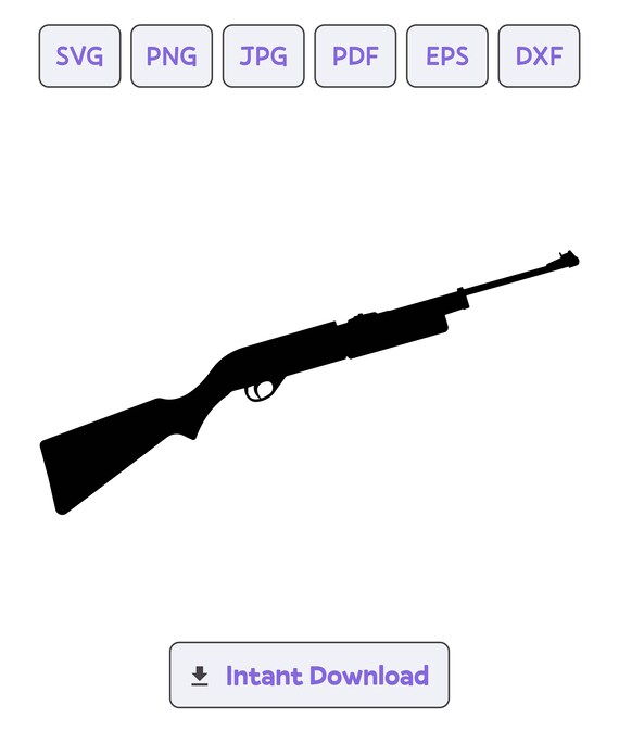 Sniper Rifle Silhouette SVG Sniper Rifle Svg Dxf Eps - Etsy Finland