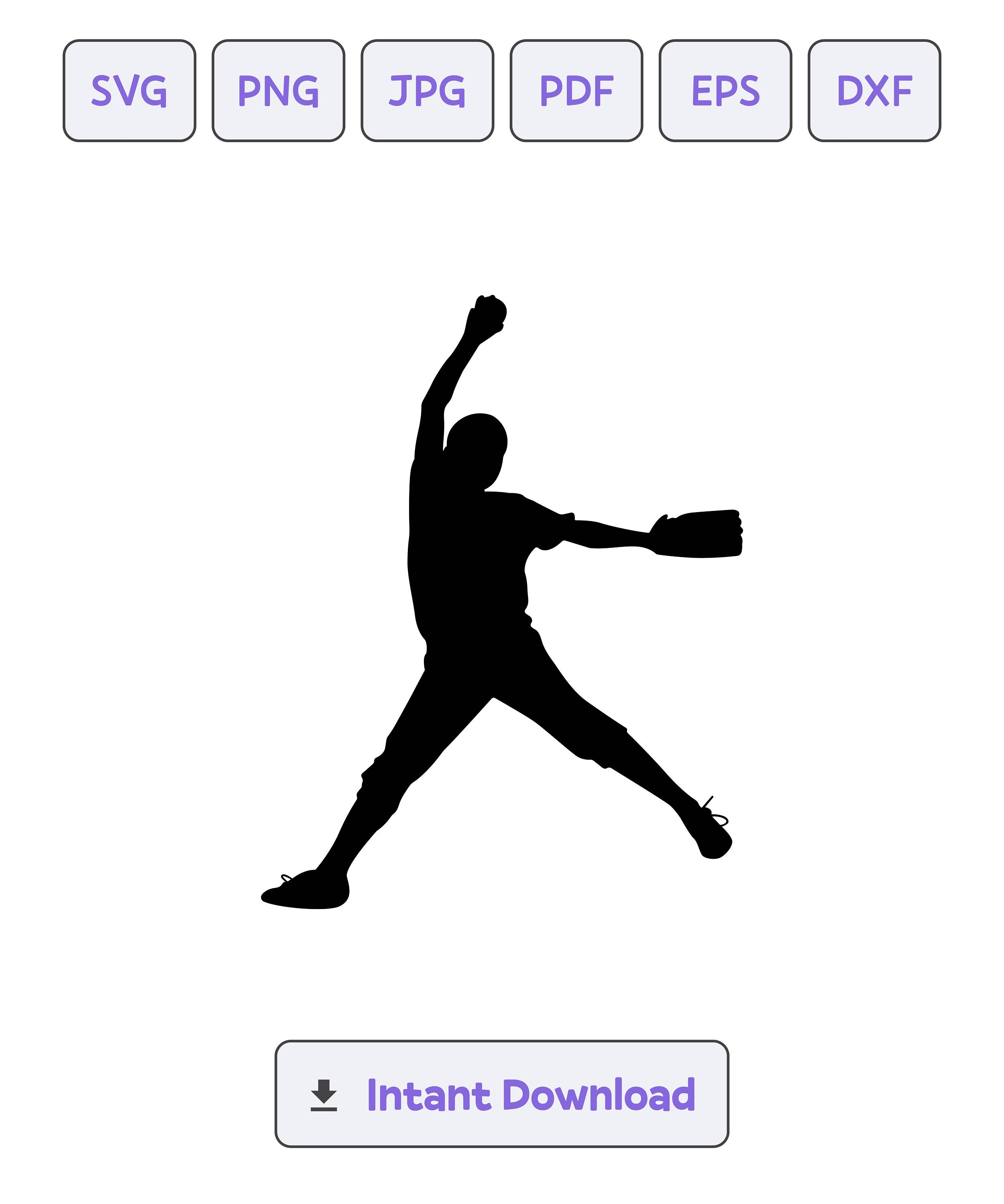 Softball Pitcher Clipart Free